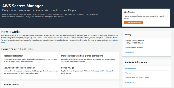 Spring Boot with AWS Parameter Store and AWS Secret Manager Part 2— Customize Secret Manager ...