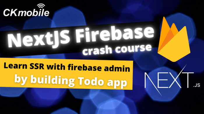 Next.js Firebase v9: Switch to Different Pages | by Ckmobile | JavaScript in Plain English
