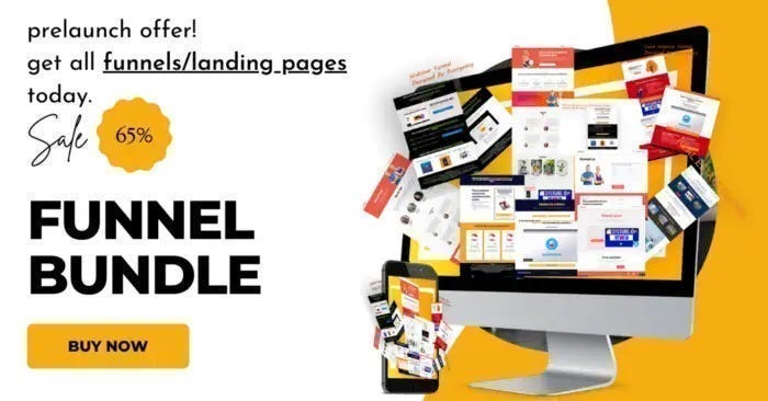 Our sales funnel bundle is a comprehensive collection of templates ...