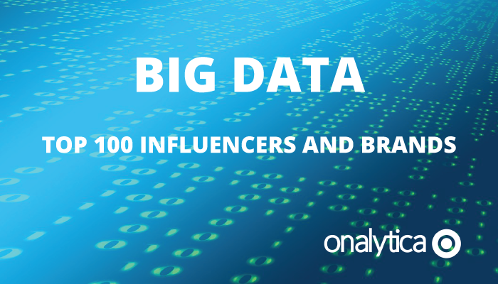Big Data: Top 100 Influencers and Brands | by Onalytica | Medium