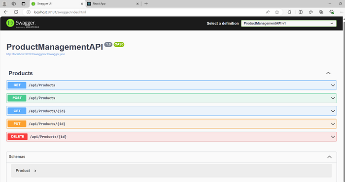 Build and Containerize React JS and .NET Core Application with the help ...