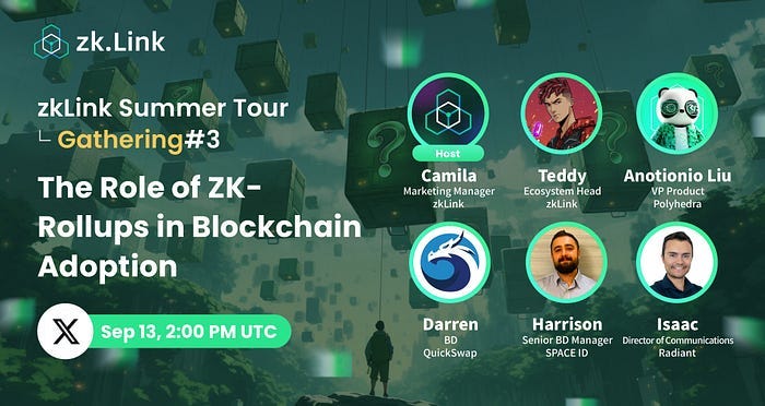 AMA Recap: The role of Zk — Rollups in Blockchain Adoption | by Nightwaker | Sep, 2023 | Medium