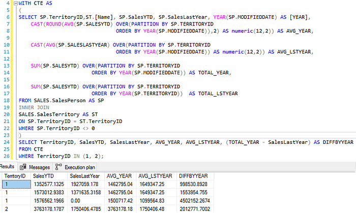 SQL: Aggregation with Window Functions | Towards Data Engineering