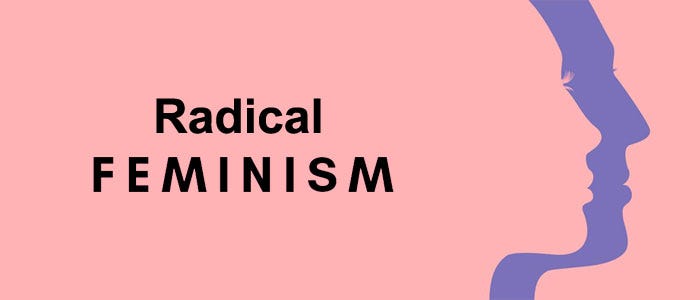 RADICAL FEMINISM:. Radical feminism analyzed taboo issues… | by Medha ...