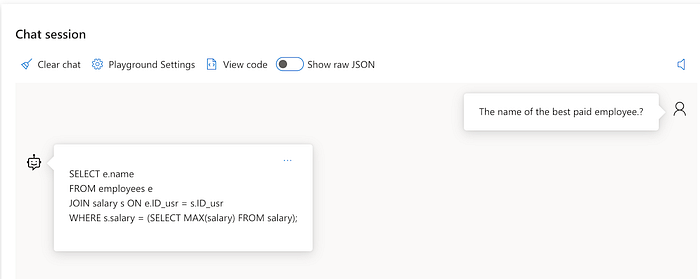 How To Set up a NL2SQL System With Azure OpenAI Studio | Towards AI