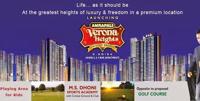 Amrapali Verona heights: The Penultimate Destination to Live | by Nidhi ...