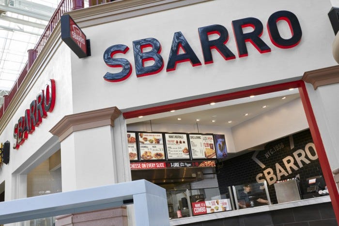 Slicing up pizza rebrands. Part One: Sbarro comes out from the… | by ...