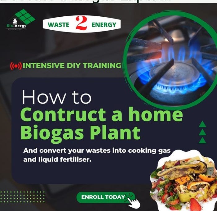 HOW TO GENERATE COOKING GAS FROM WASTES IN KENYA: DIY BIOGAS TRAINING ...