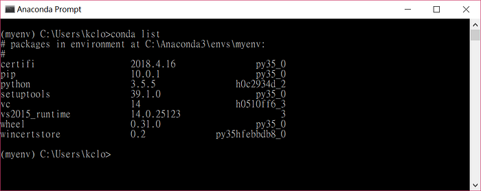 用conda建立及管理python虛擬環境 - Python4U - Medium