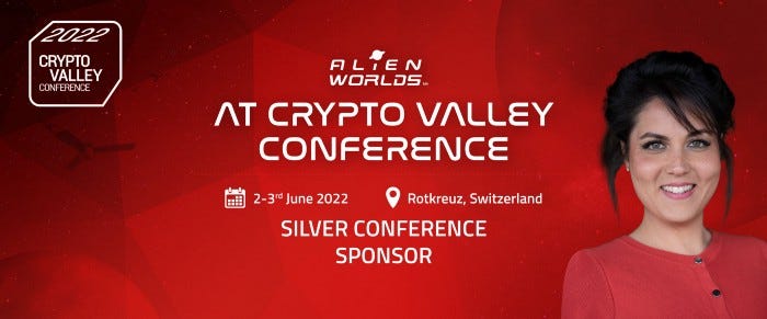 Alien Worlds на конференции Crypto Valley | by Prokhor Borisov | Alien Worlds RU | Medium