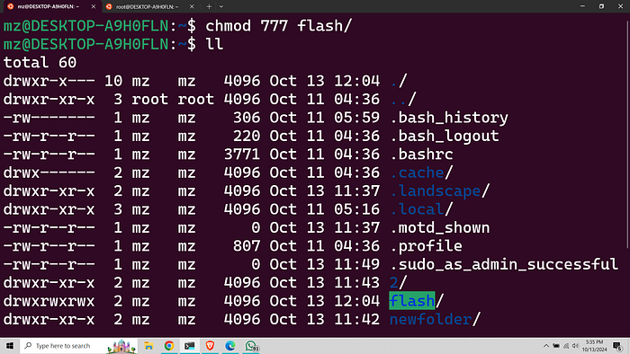 Essential Linux Commands. Chmod Command: In Linux, permissions… | by Muzammil MD | Oct, 2024 ...