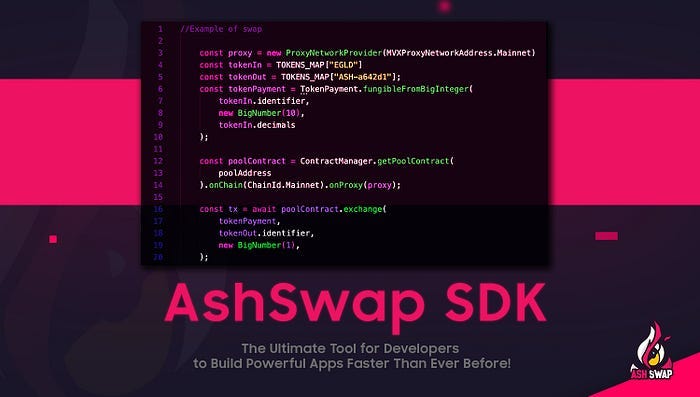 Presentamos AshSwap SDK: ¡La herramienta definitiva para que los ...