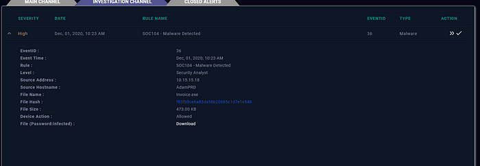 36 — Soc104 — Malware Detected Writeup Letsdefend By Berkan Batı Medium