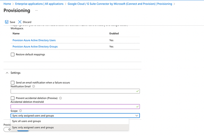 Federate your User Accounts in Microsoft Azure AD to Google Cloud Identity | by Anjali Chimnani ...