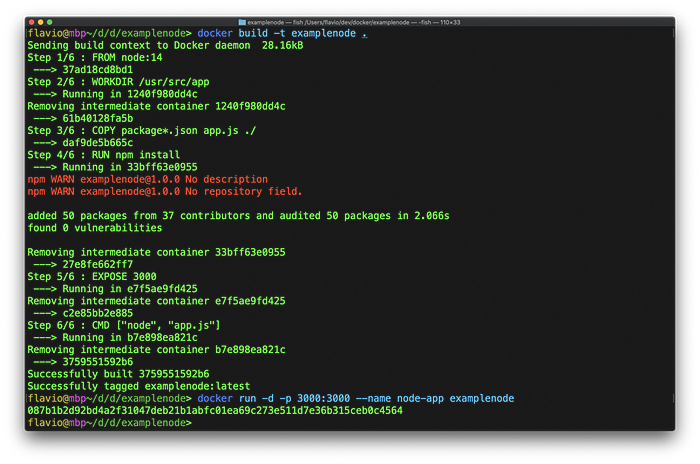 Create a simple Node.js Hello World Docker Container from scratch | by ...