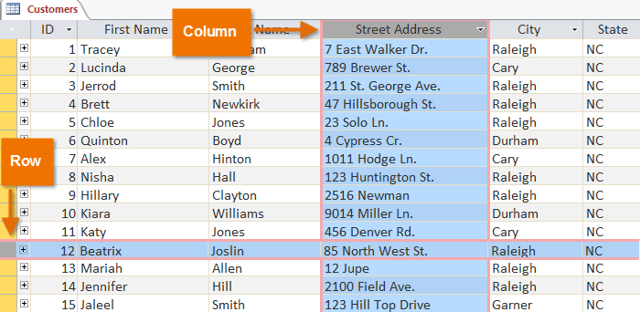 The uses of different elements in access 2010 windows | by Samantha ...