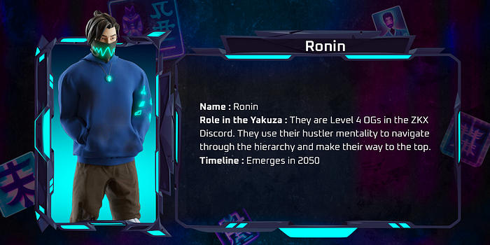 Ronin: The Drifter. In de wereld van de ZKX Yakuza is hun… | by Kecup ...