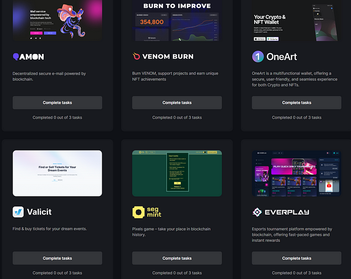 Venom Testnet guide — Last 6 tasks | by Don | Medium
