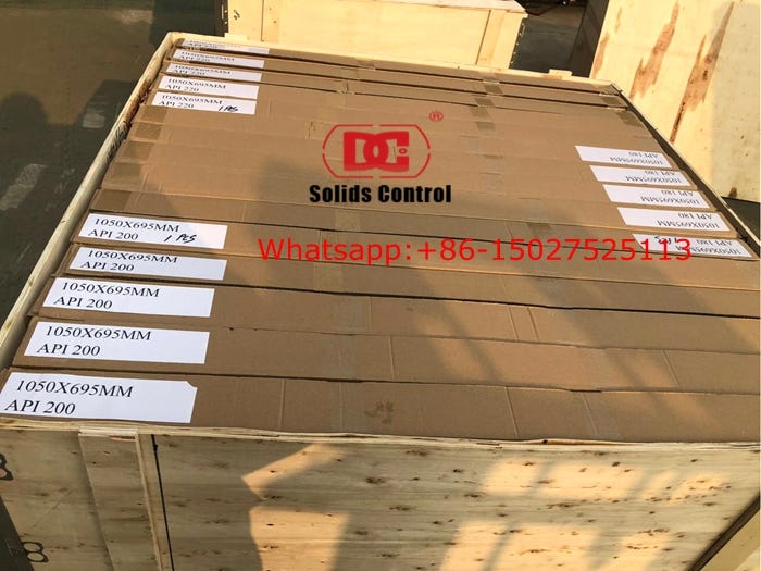 800 PCS 695x1050mm Hookstrip Shaker Screens Shipped to UAE | by Adela ...