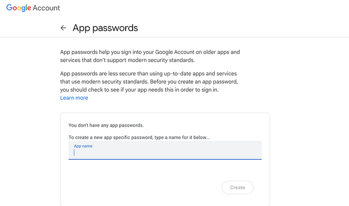 How to Configure Gmail SMTP To Send Emails From Your Applications in ruby on rails . | by Ashwin ...