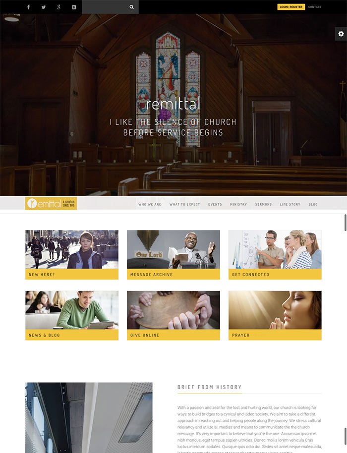 50 Beautiful Church WordPress Themes for 2017 | by My Updates | Medium