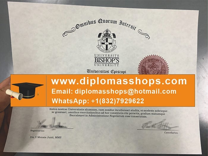 Bishop’s University diploma/Bishop’s University degree | by Musel Navar ...