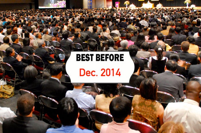 Why Conferences Should Have an Expiration Date | by Gianfranco Chicco ...