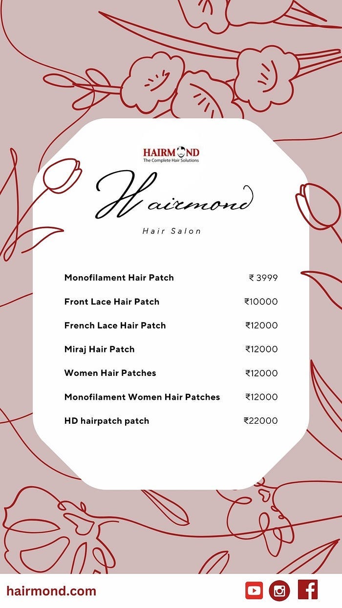 Hair Patch Price Guide: Everything You Need to Know | by Hairmond | May ...
