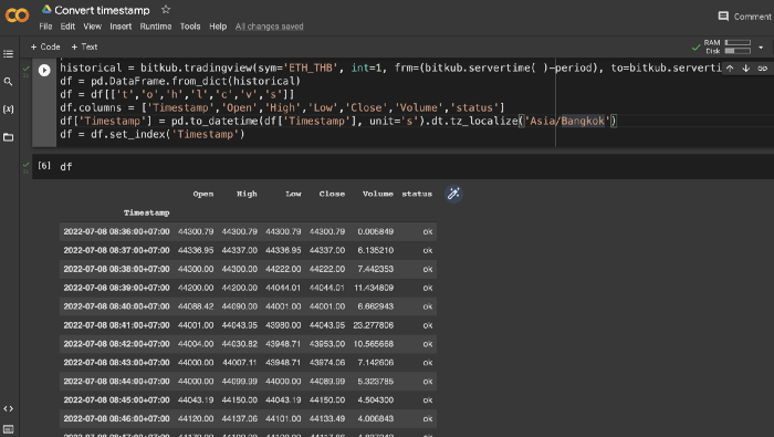 ใช้ Python เปลี่ยน timestamp ให้เป็น datetime | by Investic | investic ...
