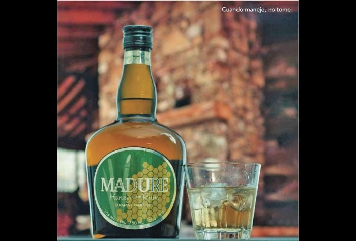 Madure: un ron infusionado con miel de abeja se puede beber solo Madure ...