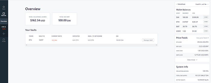 How To Borrow Using MakerDAO. The Maker protocol allows the users to ...