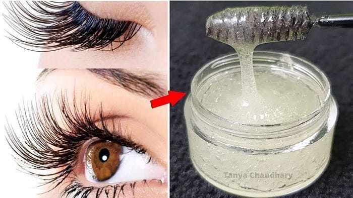 You can help grow thicker, longer lashes with different ingredients and ...