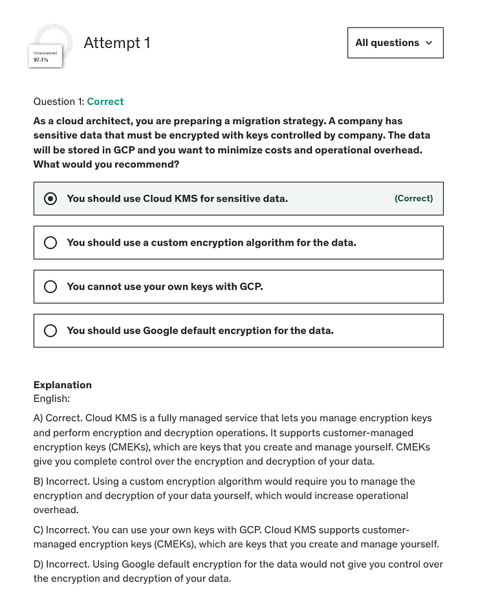 4週最速考取 Google Cloud Professional Architect — PCA — GCP認證考試整理 | by Alex ...