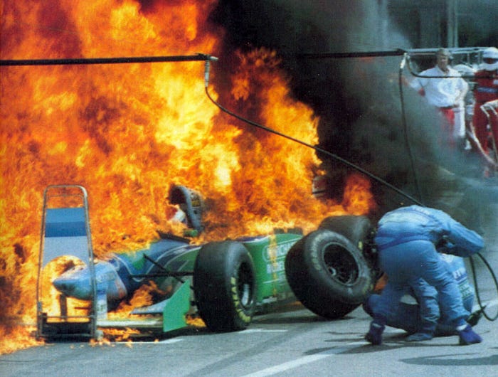 Give it Some Gas — A History of Refuelling in Formula 1 | by George ...