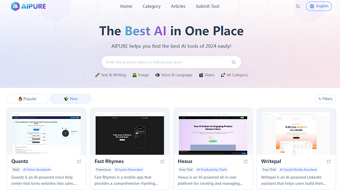 How AIPURE Makes Choosing AI Tools Easy | by AIPURE | Medium