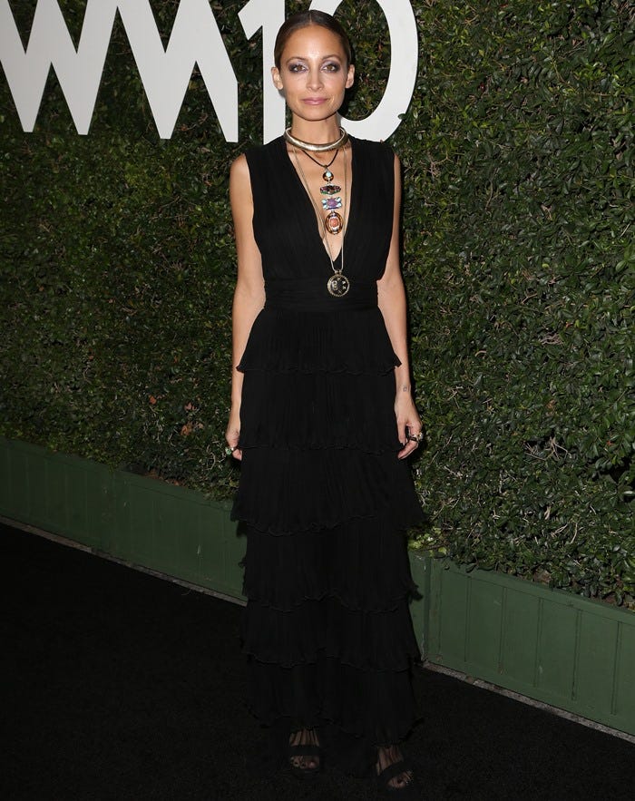 Nicole Richie Wears Stunning $71000 Totem Pendant fromDavid Webb ...