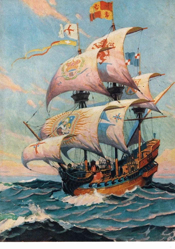 Commemorating The 500th Anniversary Of Magellan’s Circumnavigation. The ...