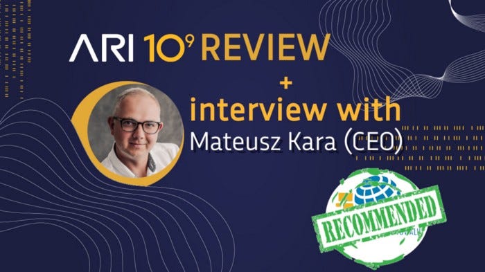 Knowledge pill — interview with Ari10 CEO on Encyklopedia Kryptowalut ...