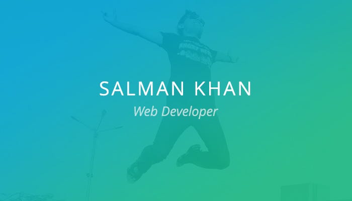 Customer Spotlight: Salman Khan. Web Developer & Founder at Dezign Burg | by Harpoon | Harpoon ...