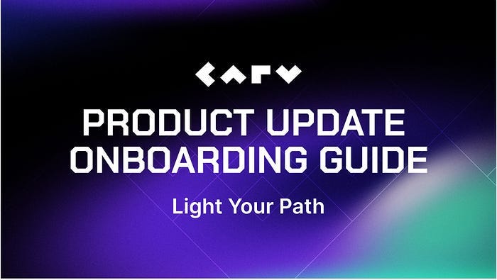 Unlock the CARVerse: Your Newbie Onboarding Guide Is Here | by CARV ...
