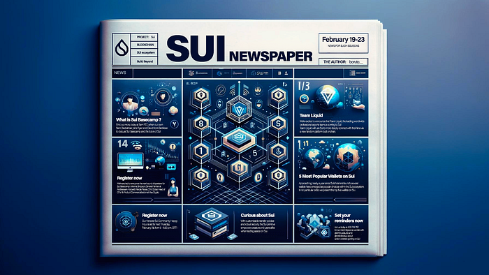 SUI newspaper #1 (English). The issue was prepared by: | Boruto ...