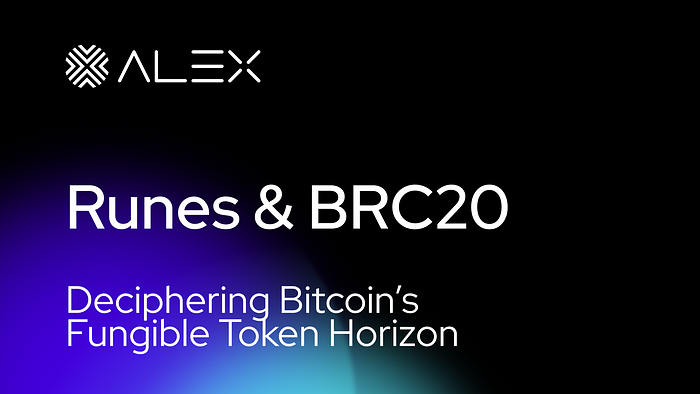 Runes & BRC20 — 比較分析 - ALEX 日本公式ブログ - Medium