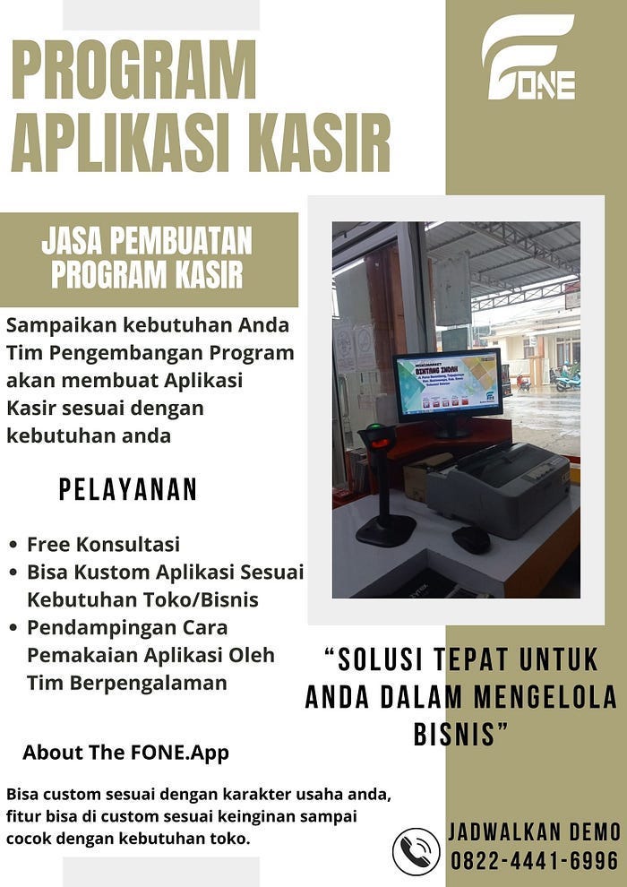Jasa Pembuatan Software Kasir Custom Sesuai Kebutuhan Toko | by Jasa ...