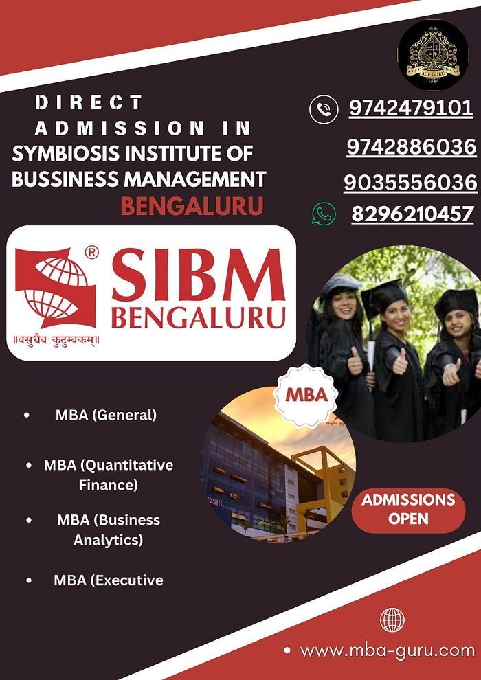 How to Get Direct MBA Admission in SIBM Banglore ? | by Jamwal | Jul ...