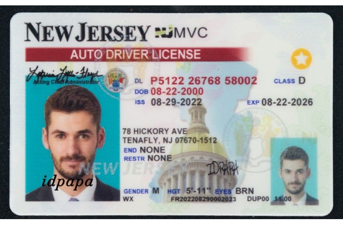 Navigating the World of IDs: Unveiling the New Jersey Fake ID ...