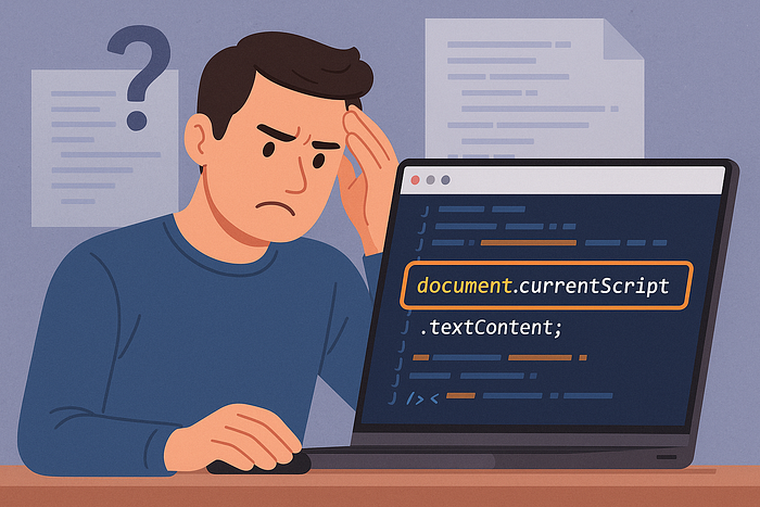 I Missed document.currentScript for Years: Here’s Why You Shouldn’t | by Gouranga Das Khulna ...