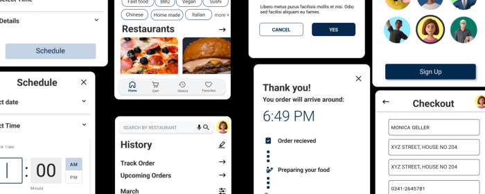 Order Now — UX Case Study. OrderNow Food Delivery App — UX Case… | by ...
