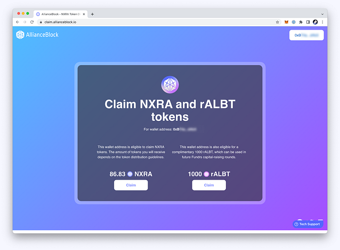 AllianceBlock Nexera Token Distribution Portal Guide | by Nexera | Medium