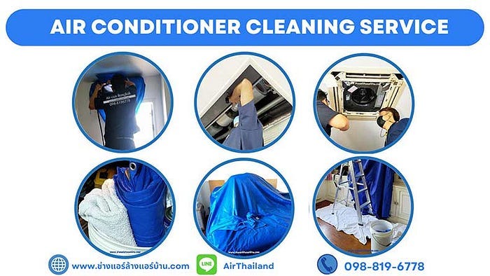 Air conditioner cleaning service Silom Bangrak Bangkok. | by Air-con ...