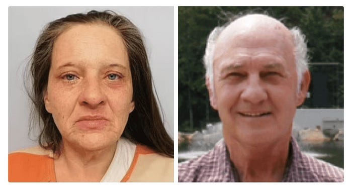 A woman from Georgia was accused of killing her 82-year-old fiancé and ...